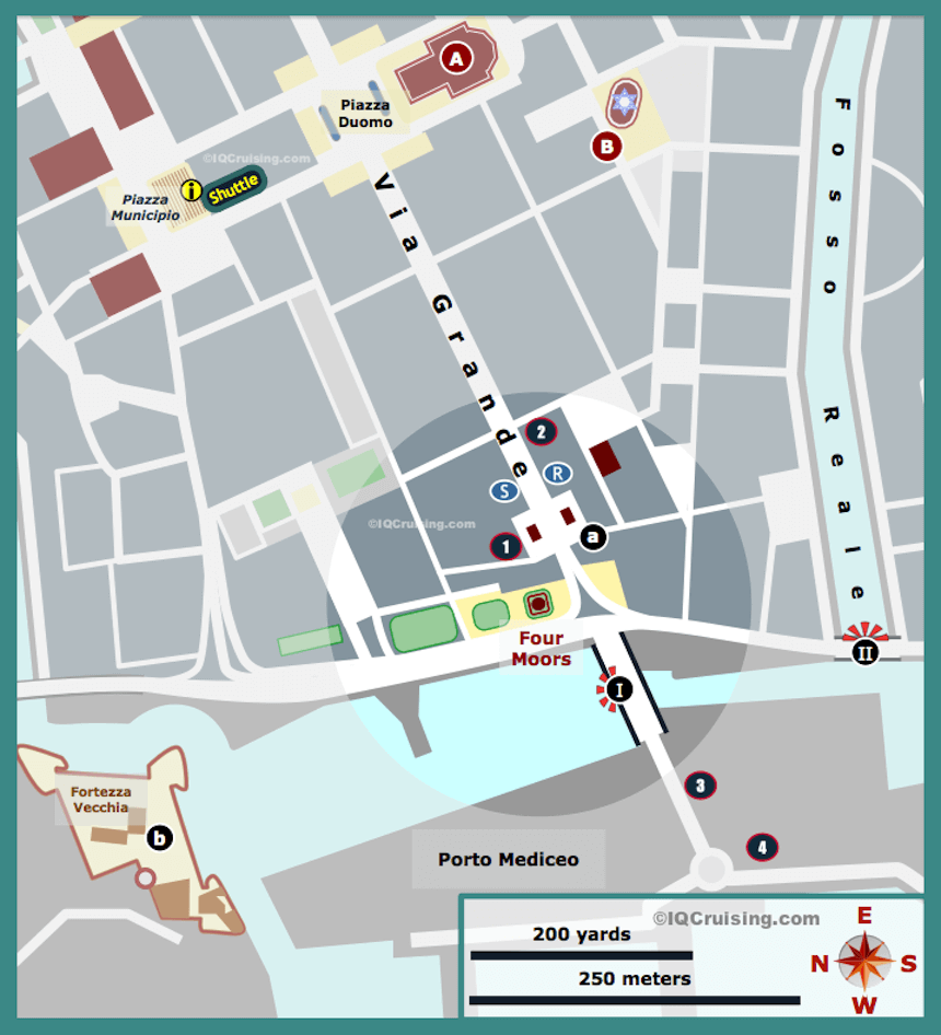 Four Moors | Livorno Cruise Port Guide | IQCruising